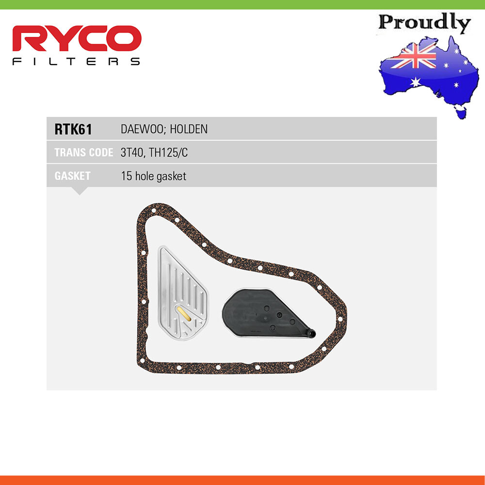 New * Ryco * Transmission Filter For CHEVROLET BERETTA 2.2L Part Number ...