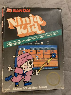 Ninja Kid (Nintendo NES) Complete in Box 45557872021| eBay