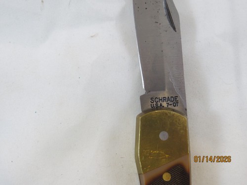 Schrade USA 7OT Old Timer Lockback Hunting Knife | eBay