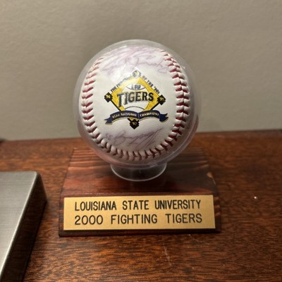 2000 LSU Tigers College Baseball National Championship team autographed ...