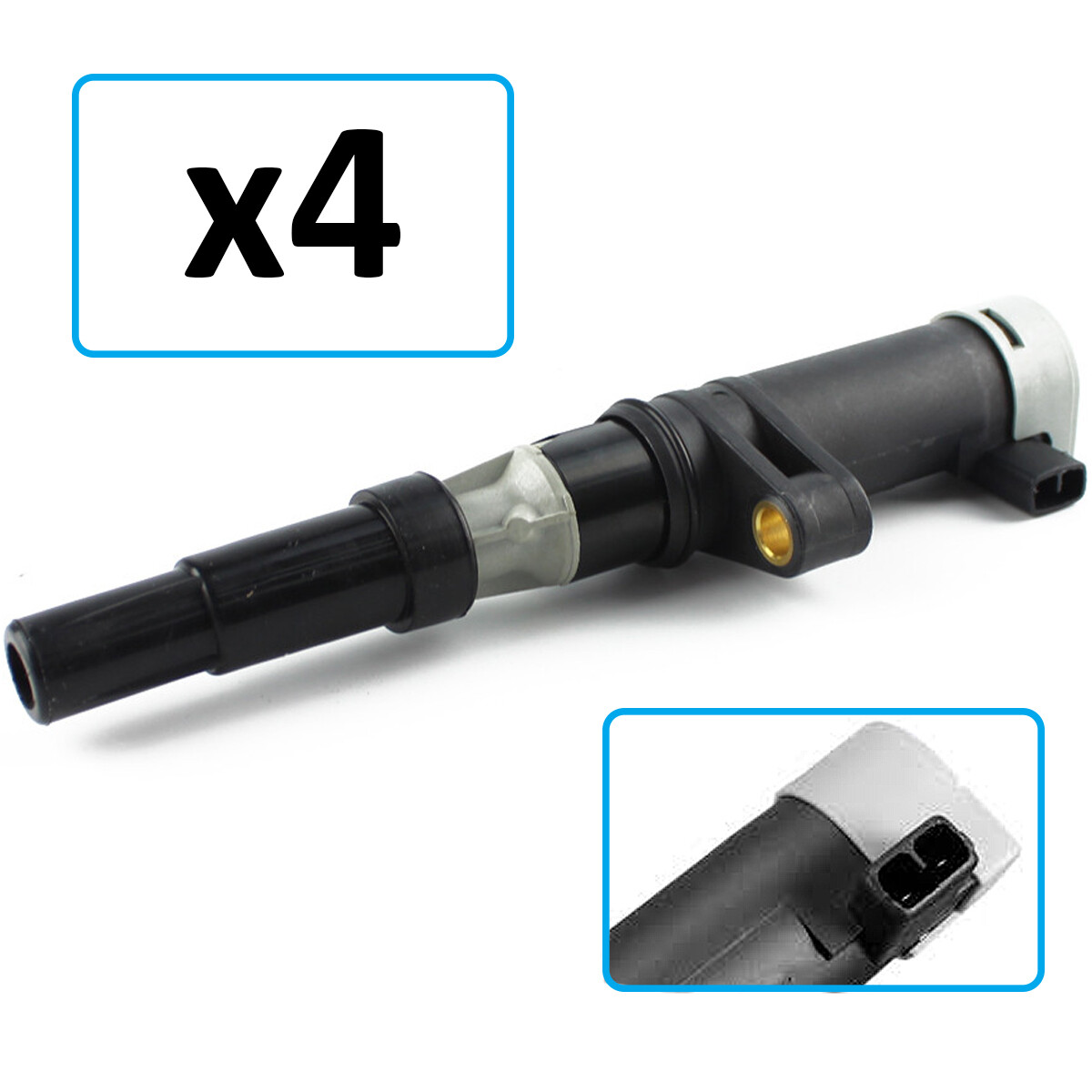 4 Bobine Allumage Crayon Prévu Pour Duster Clio Megane 224333529R ...