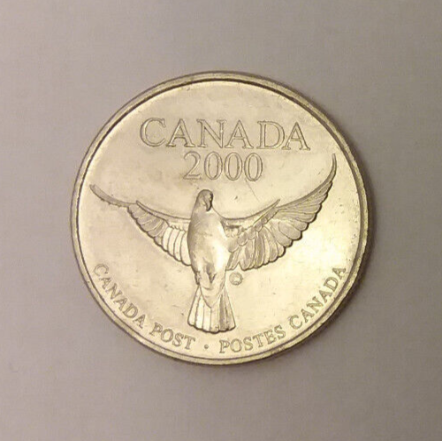 Canada Post 2000 Millennium Souvenir Coin Token 23mm | eBay