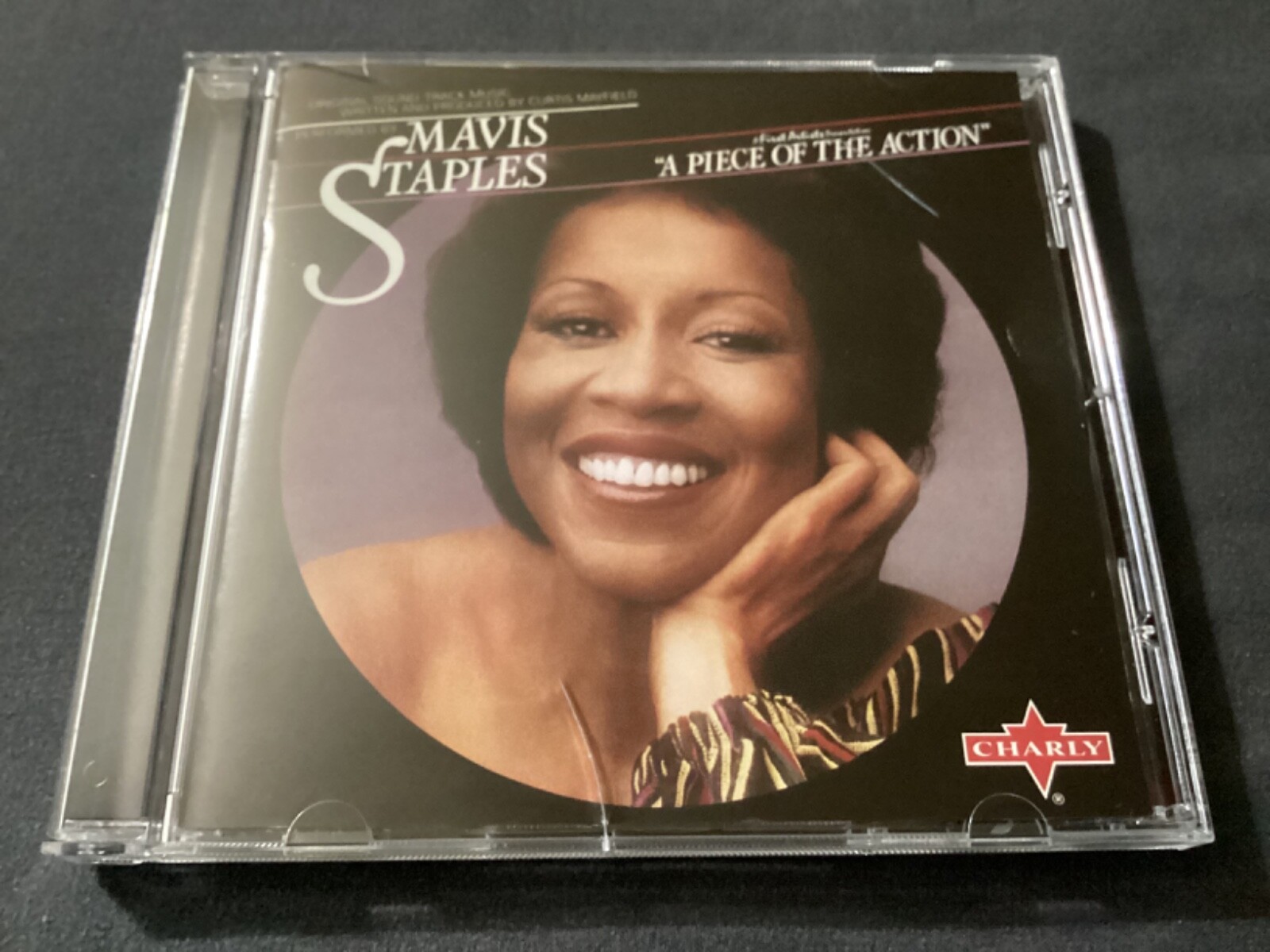 Mavis Staples - A Piece Of The Action CD (produced by Curtis Mayfield ...