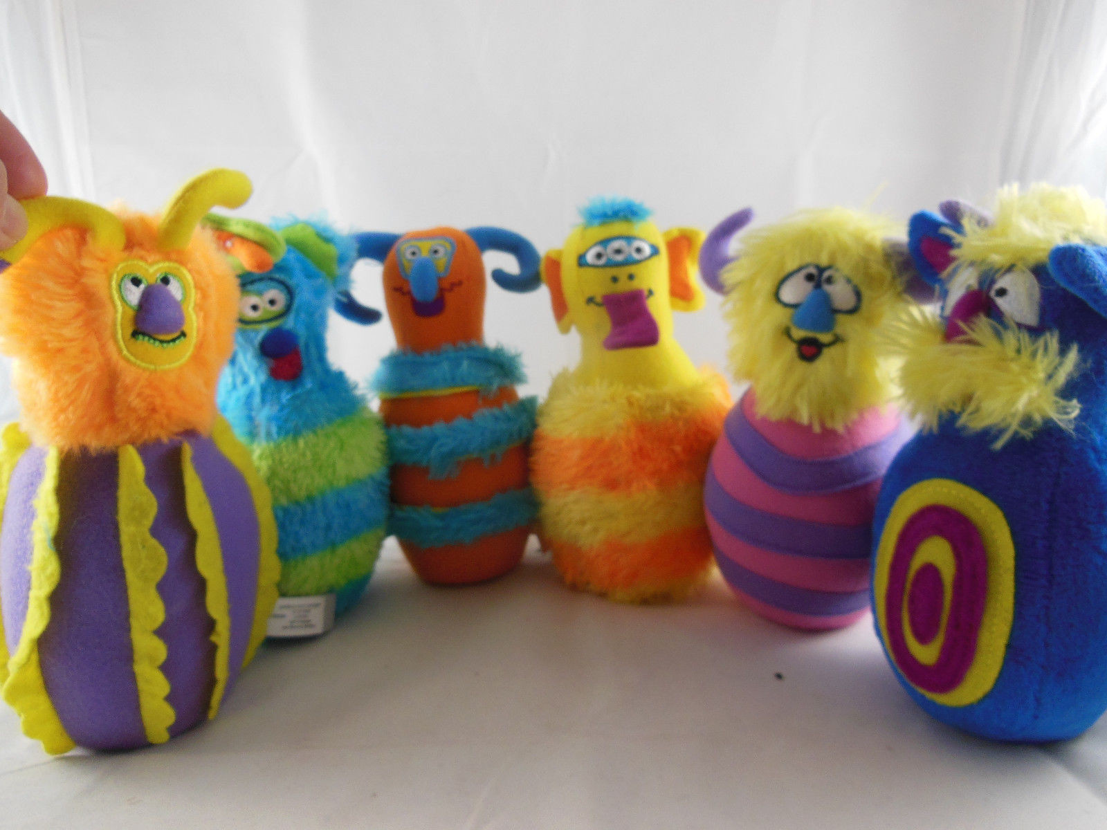 Melissa and Doug Monster Bowling Monster pins plush toys | eBay