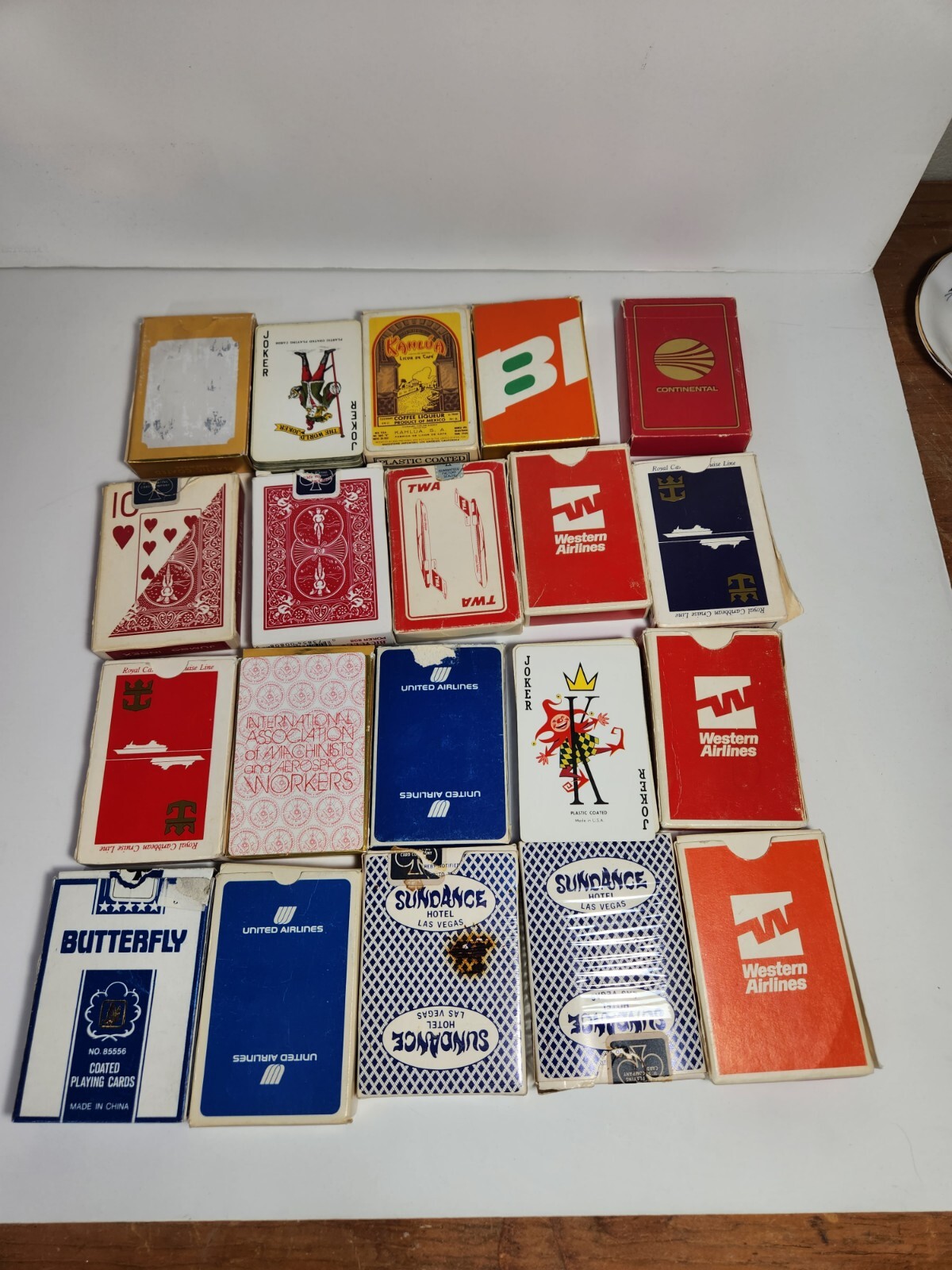 Vintage Playing Card Set Bundle of 20, 1990s Full Set, 2 Jokers, 2 ...
