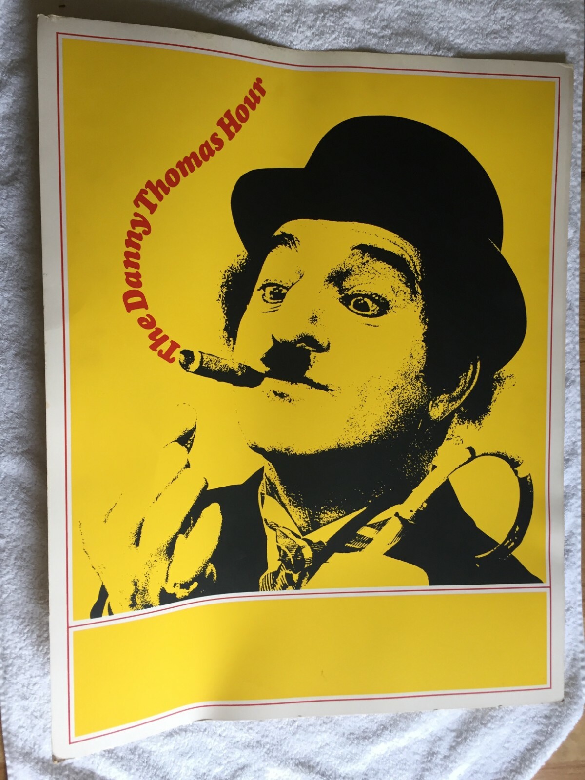 Rare "Danny Thomas Hour" poster NBC promotional 1967 beautiful 22x28 ...