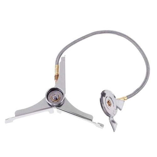 Outdoor Camping Cooking Stove Burner Split Converter Connector Gas Tank ...