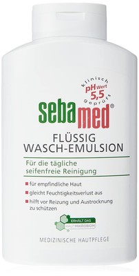 Sebamed Flüssig Wasch-Emulsion 1000 ml Vorteilsgröße, seifenfreie ...