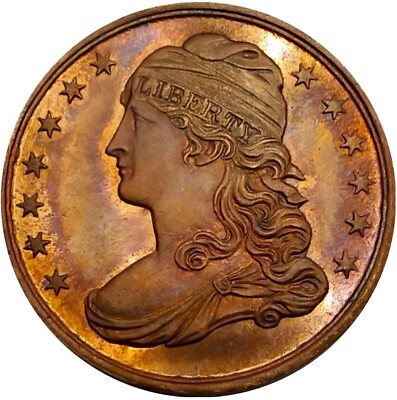 (1850's) Liberty 1/M 311b (R-6) Whist Counter Token P T Barnum Mule ...