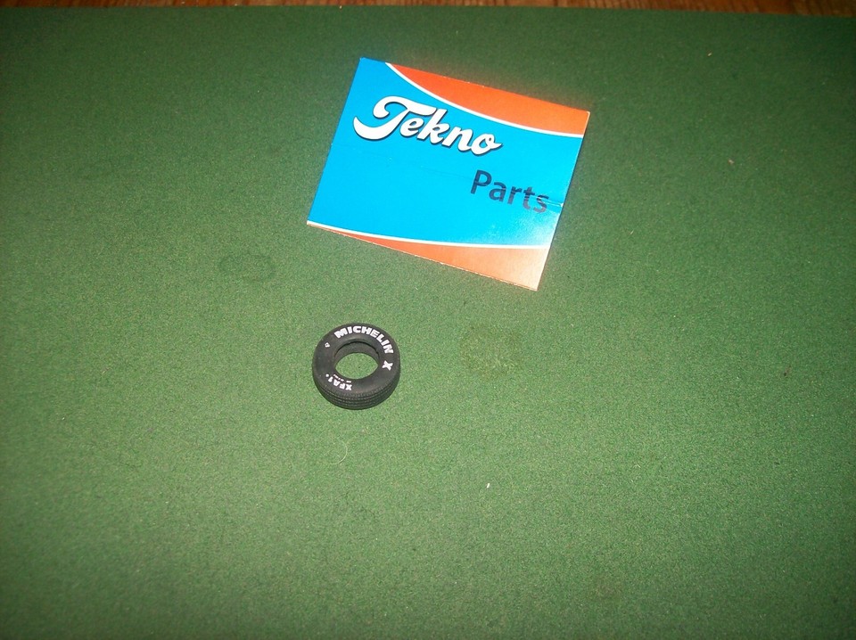TEKNO 1/50th SCALE SPARE PARTS MICHELIN XFA1 SUPER SINGLE WHITE ...