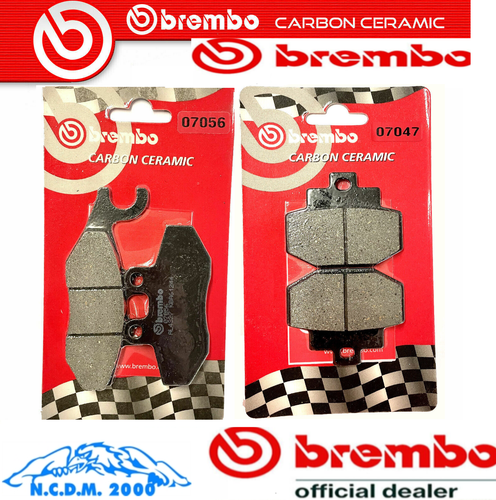 Brake Pads Ant Post Carbon Gilera Runner VX SC / Race / ST 4T 125 2005 ...