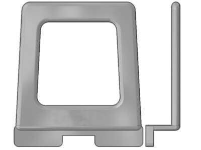 Rolltrak Flyscreen Lift Tab Universal Clear. 4 Pack. #3775 | eBay Australia