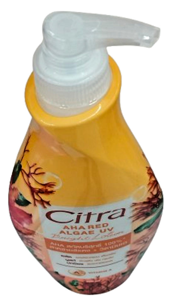 Citra AHA Red Age UV Bright Lotion Reduces dark spots brightens skin ...