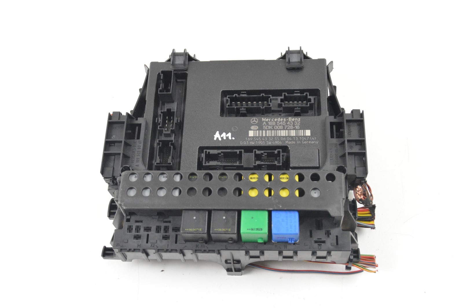 Mercedes-Benz A-class W169 2006 Sam Module Control Unit A1695454332 for ...