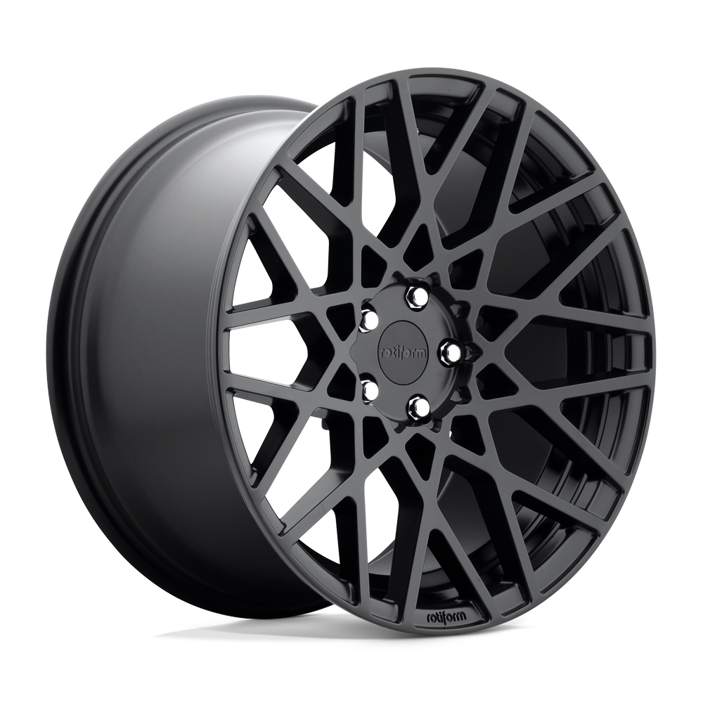 Set of 4 Rotiform R112 BLQ Wheels 18X8.5 5X112 MT-BLACK 35MM | eBay