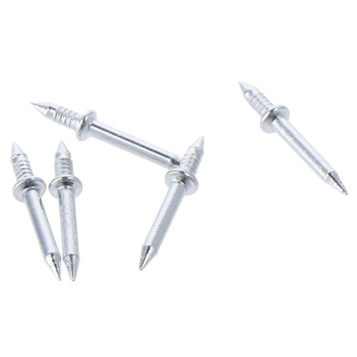 100Pcs Carbon Steel Double-Headed Nails Solid Wood Baseboard ...