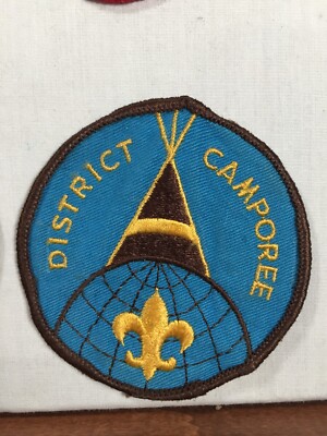 District Camporee Generic Teepee Globe worn BSA Activity Patch | eBay