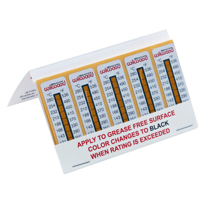Wilwood 400-15671 Temperature Measuring Indicator Sticker 10pk | eBay