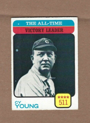 1973 Topps baseball card #477 All Time Victory Ldrs Cy Young EX+ | eBay