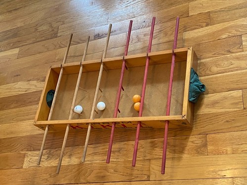 1950’S Vintage Carrom Kikit TK-7 Soccer/Foosball Tabletop Wooden Game ...