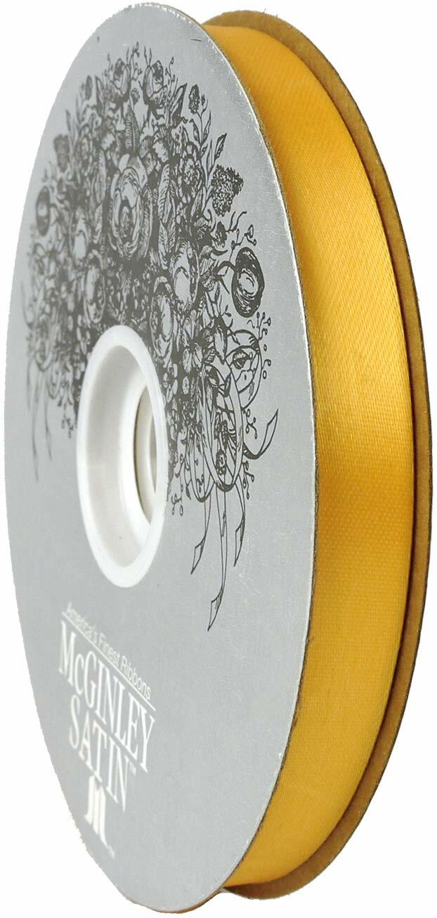 McGinley Satin Acetate Ribbon, Orange - 100yd x 9/16in (282223-035) | eBay