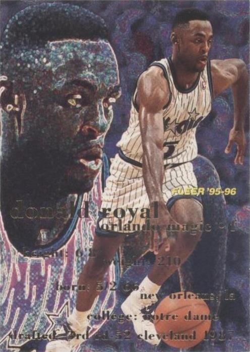 1995-96 Fleer - Donald Royal #131 for sale online | eBay