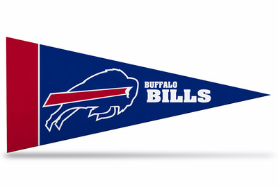 Buffalo Bills NFL Mini Pennant 9"x4", New, Felt, Made in USA Banner | eBay