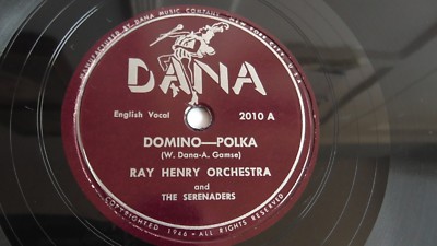 Ray Henry Orchestra - 78rpm single 10-inch – Dana #2010 Domino | eBay