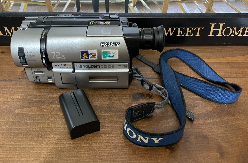 Sony CCD-TRV615 Video Camera Recorder With Battery, Works Perfectly, 🔥 ...