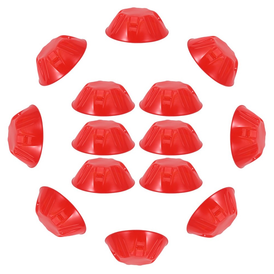 20 Pcs Detector Covers Plastic Red Fire Alarm Protective Caps for ...