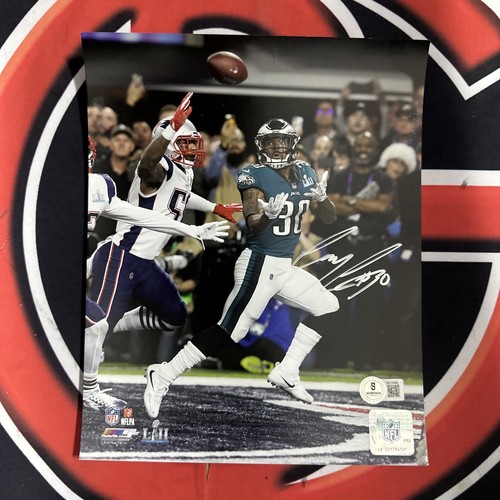 Corey Clement Autographed Philadelphia Eagles Signed 8x10 Photo Beckett ...