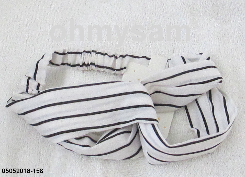 BUY 1 GET 1 FREE NEW RETRO SOFT HEADBAND / ELASTIC INZBACK / 2 LOOPS / STRIPE | eBay