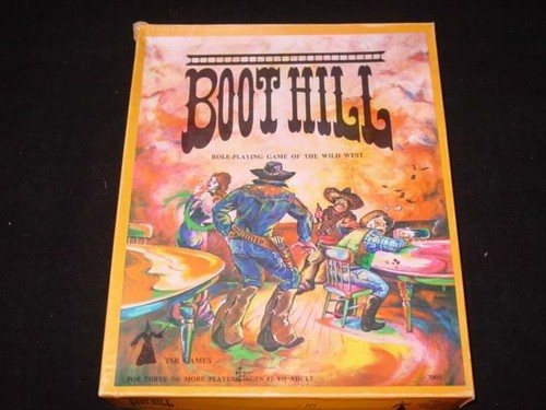 TSR : BOOT HILL Role Playing Game of the Wild West - 1979 2nd Edition ...