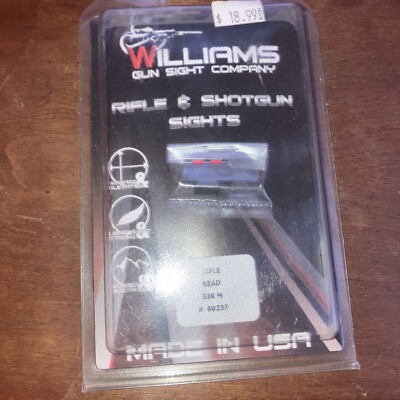Williams Gun Sights Rifle And Shotgun Front Bead #60237 | eBay