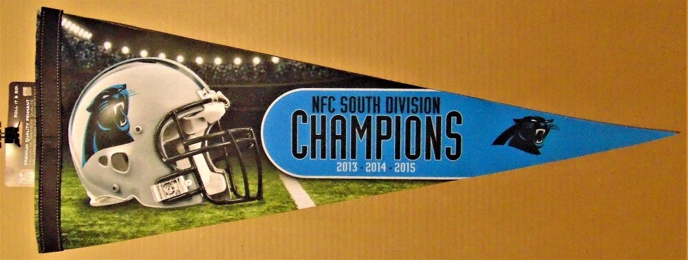 Carolina Panther Champions Banners 1996 Carolina Panthers World