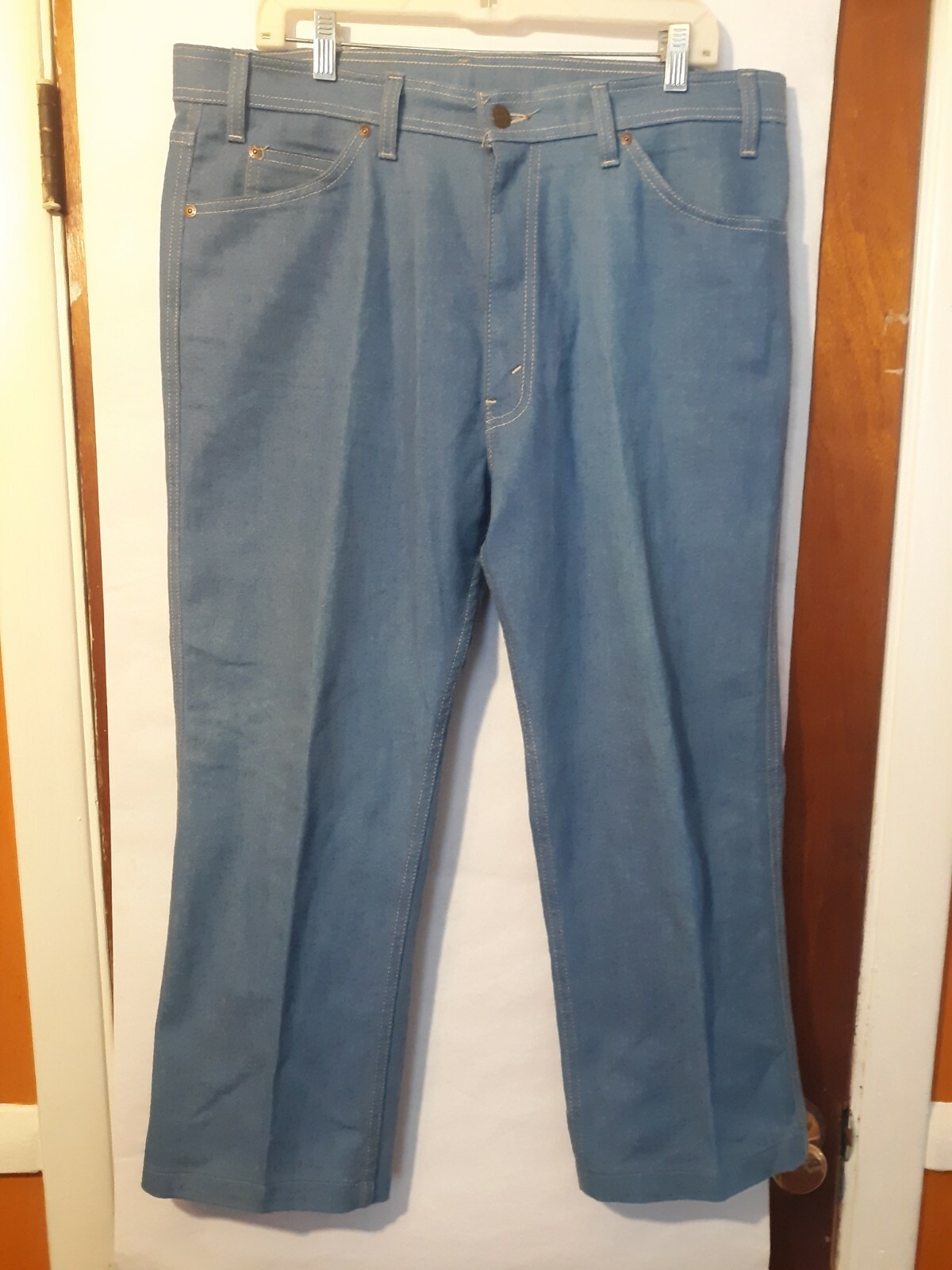 Men's Levi Strauss & CO. Powder Blue Denim Action Jea… - Gem