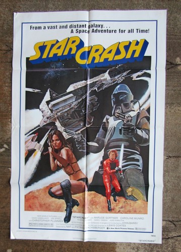1978 Original Movie Poster 27 X 41 StarCrash Litho in USA 790050 | eBay