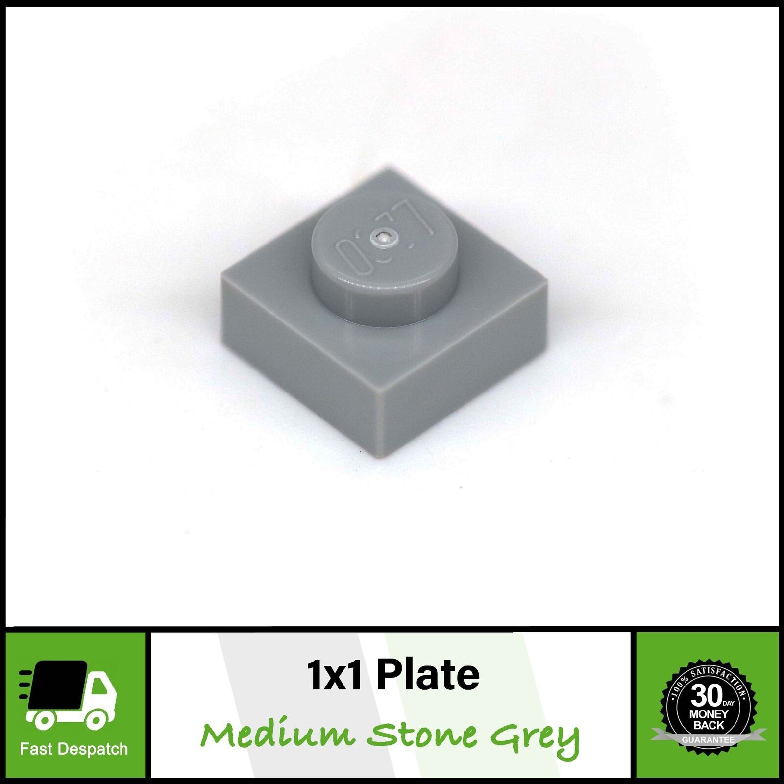 20 40 60 100 200 500 LEGO 1x1 Square Plate 3024 | Can Be Used With ...