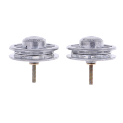 2x Silbermetall Umlenkrad für 1/16 Maßstab Henglong 3818 1 German Tiger ...