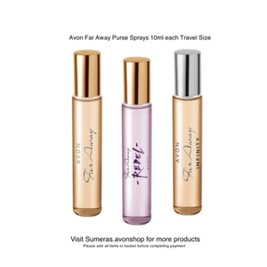 Avon Far Away~Infinity~Rebel Purse Sprays 10ml or all 3 ~Gr8 4 Xmas ...