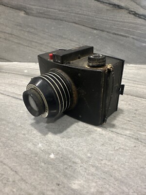 Vintage Agfa Ansco Chief Box Camera Black with Strap Retro Prop | eBay