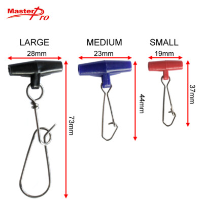 Easy Rigs For Fishing Connector Swivel Running Sinker clip S / M / L ...