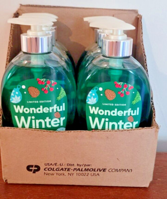 (6) Softsoap Holiday Hand Soap WONDERFUL WINTER Pine Scent Limited ...