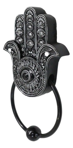 Sacred Symbols Hand of God Hamsa Palm with Evil Eye Decorative Door ...