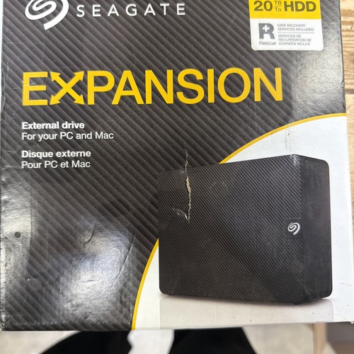 Seagate 20TB External Hard Drive HDD USB 3.0 3.5" Desktop STKP20000400 ...