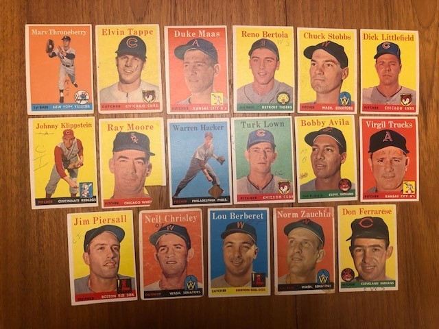 (40) 1958 1959 1972 Topps Baseball Cards Jackson Robinson Poor to EX | eBay