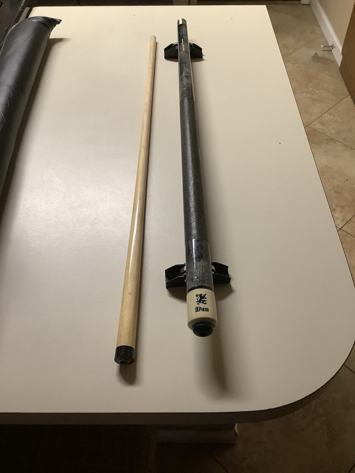 Adam By Helmstetter Plain Jane Pool Cue With 1 Shaft Vintage And Case ...