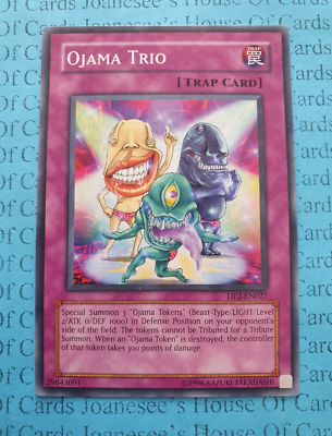 Ojama Trio Ojama Yellow Normal Parallel Rare (1st Big Orbit Cards