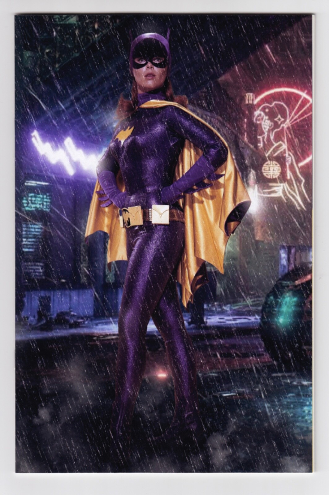 BATGIRL ORIGINAL COVER ART, DETECTIVE COMICS #411 FACSIMILE BLANK NM ...