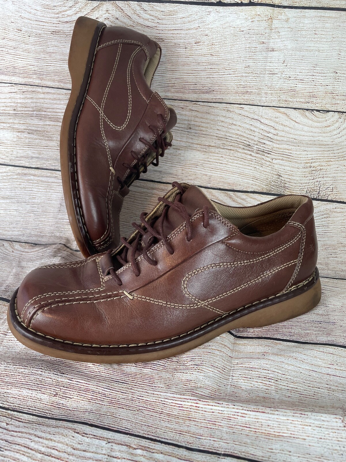 Hunters Bay Shoes Size 9.5 Leather Collection Men's O… - Gem